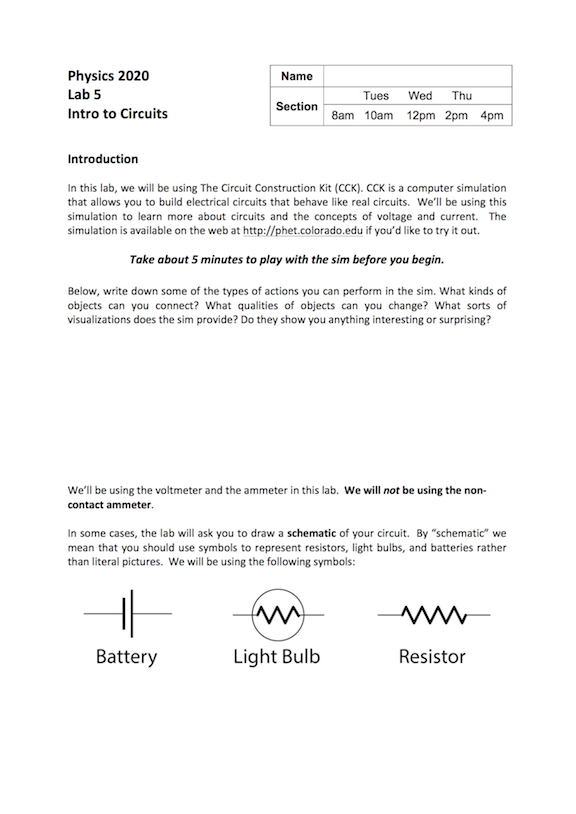 How can I design an effective in-class student worksheet for PhET ...